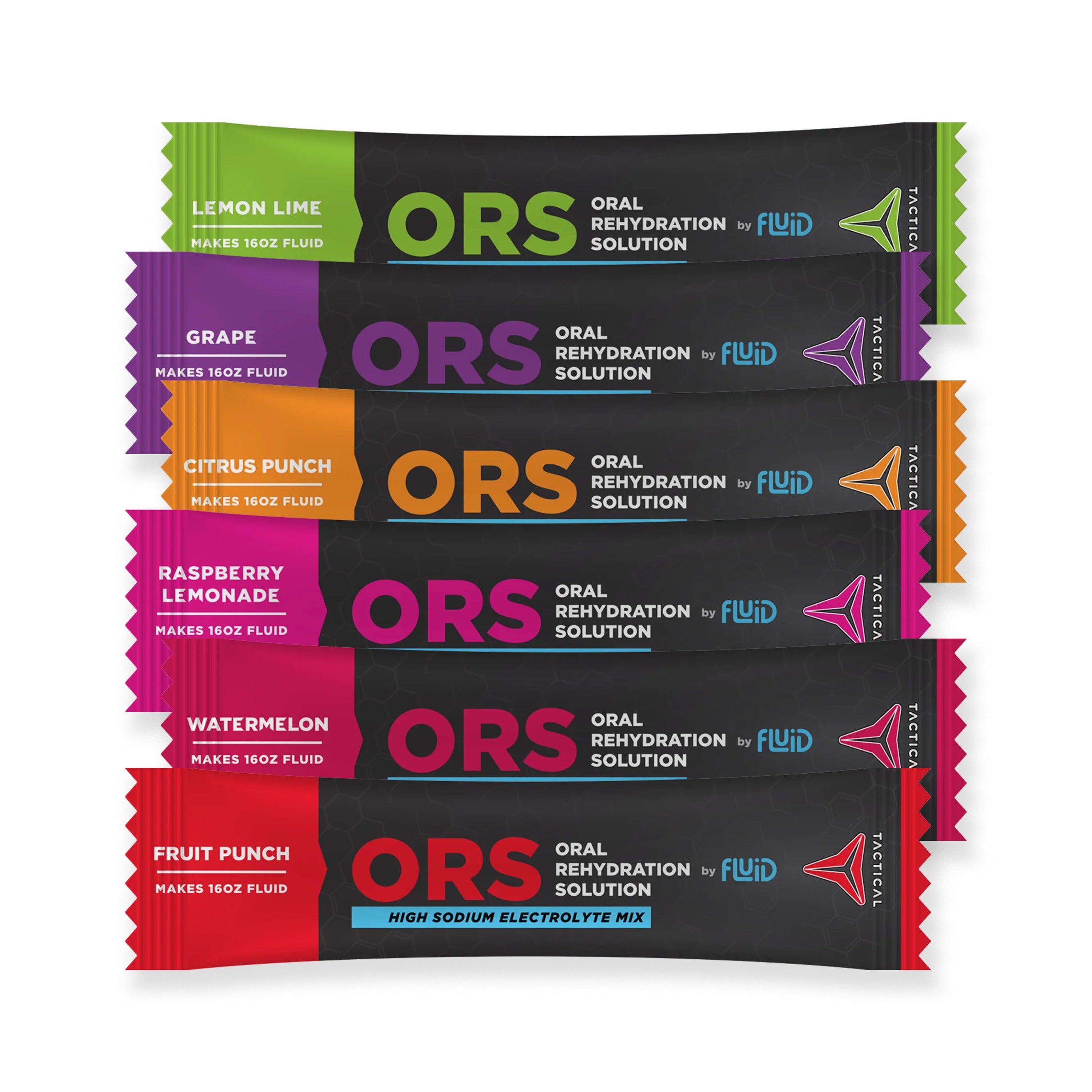Tactical ORS (Oral Rehydration Solution) – Fluid Sports Nutrition
