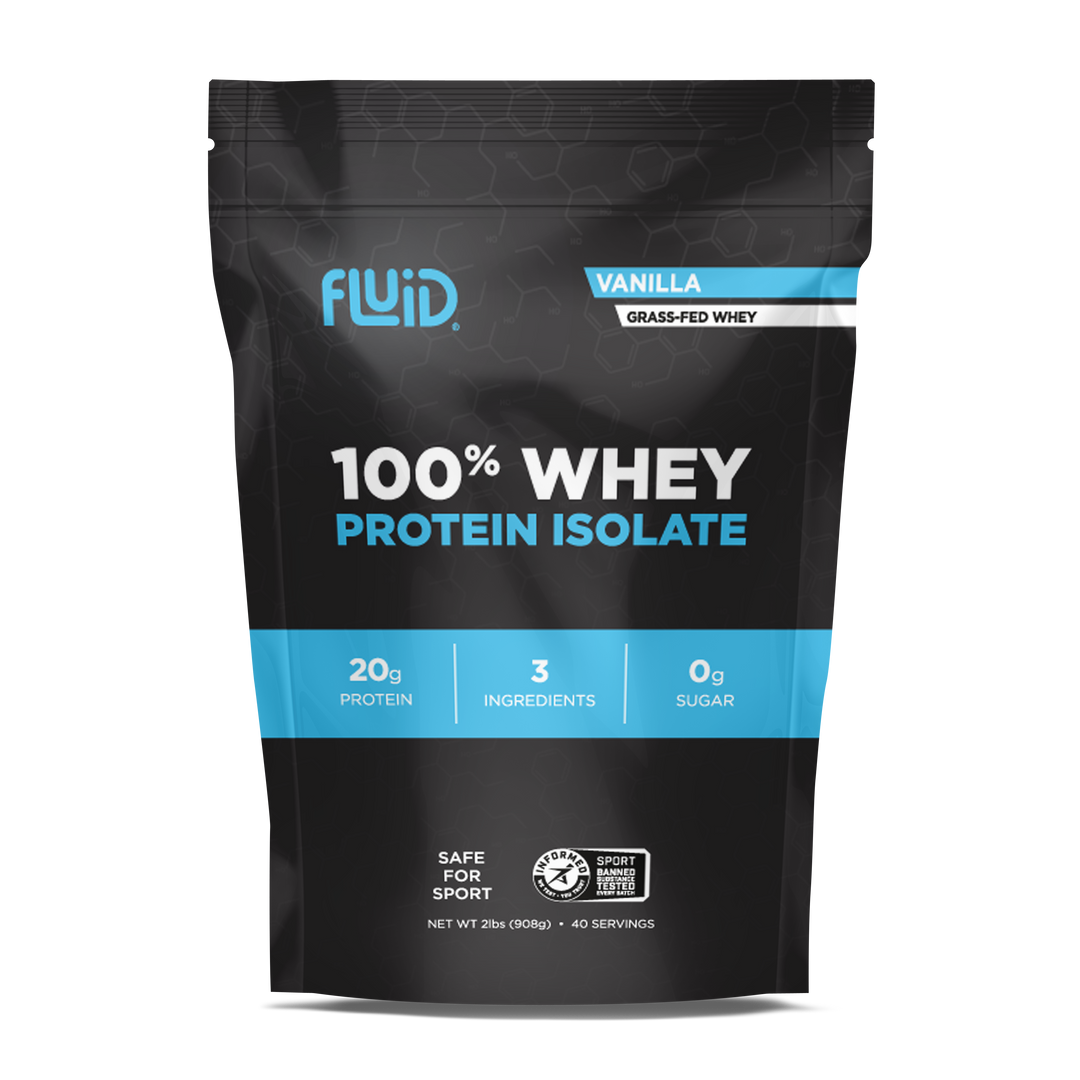 100% Whey Protein Isolate | Fluid Sports Nutrition
